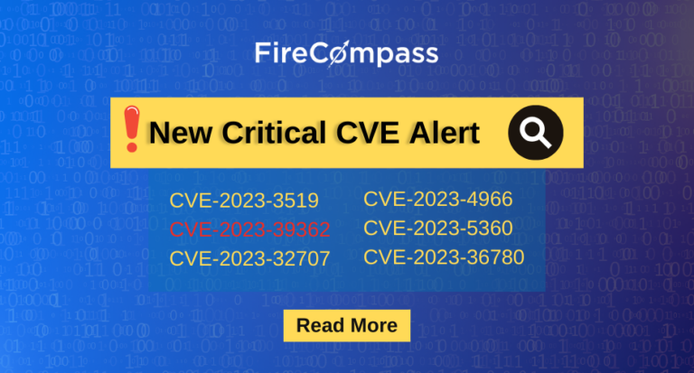 CVE Update October 2023 - New Critical CVE Alert 2023